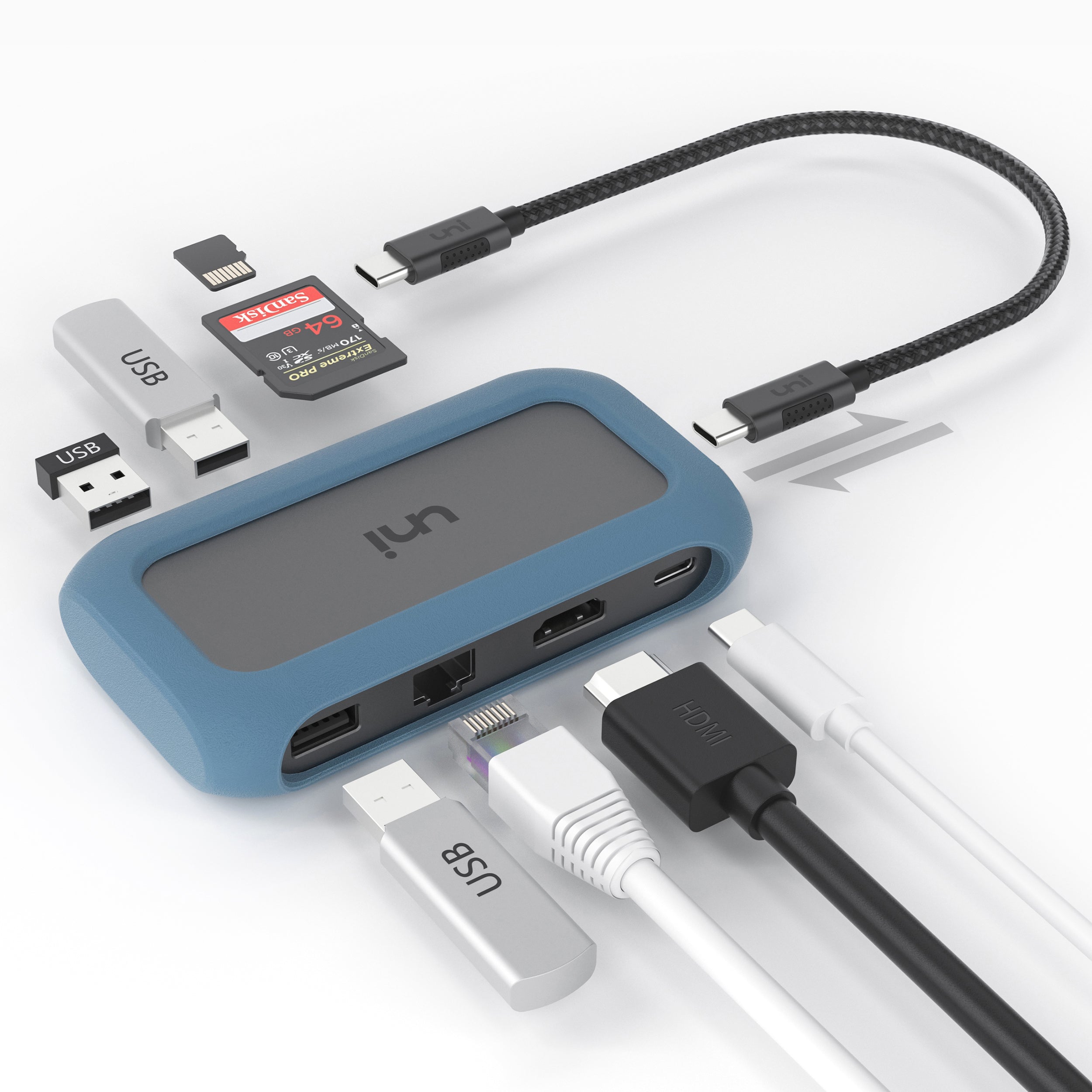 USB C Hubs, USB Hubs, USB C Docks | Type-C Accessories | uni